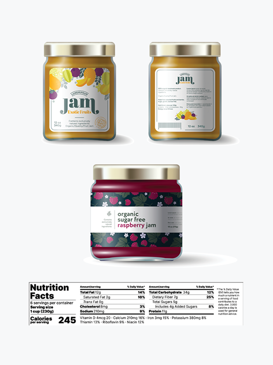 Clingon Label | Food & Beverage Labels